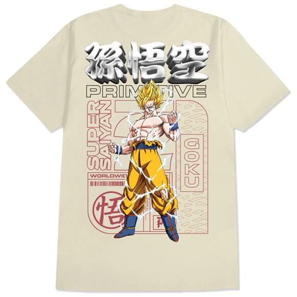 Primitive | Shirts | Primitive Skate X Dragon Ball Z Mens Tshirt Spirit ...